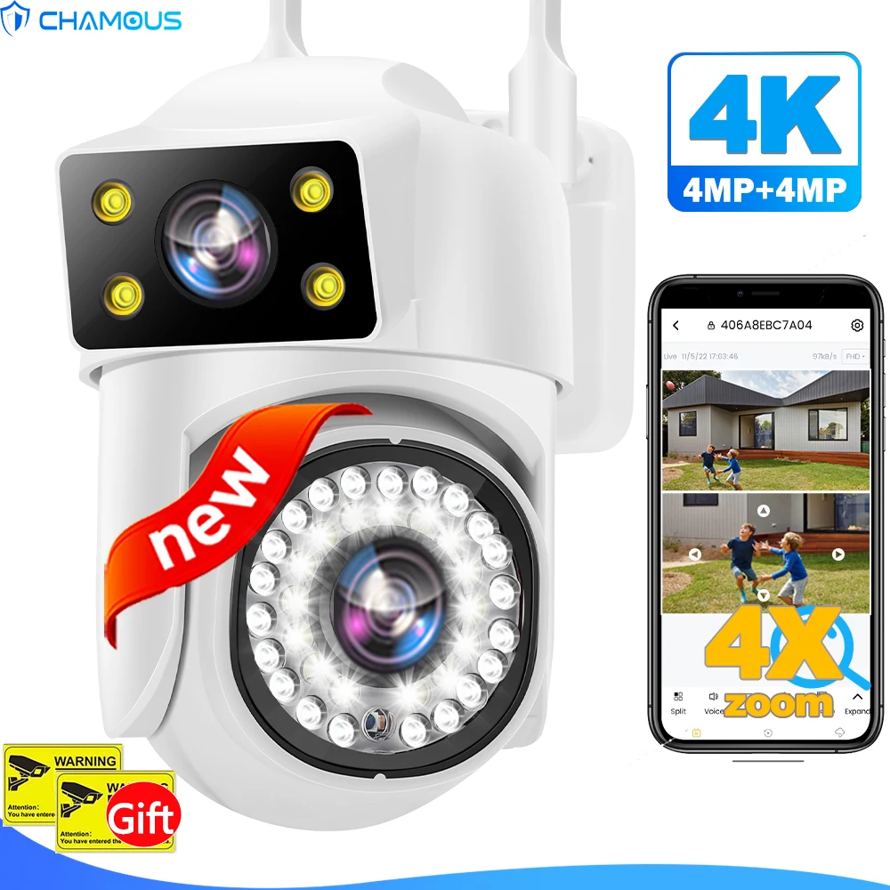4K-8MP-WIFI-Camera-Dual-Lens-Dual-Screen-IP-Camera-Outdoor-4MP-HD-PTZ ...