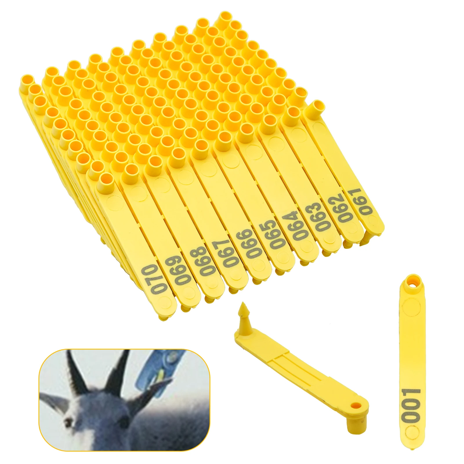 100pcs-Sheep-Ear-Tags-Livestock-Animal-Ear-Tag-Pliers-Dog-Rabbits-Nylon ...