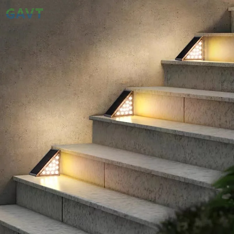 Luz-Led-Solar-para-exteriores-iluminaci-n-para-escaleras-l-mpara-Solar ...