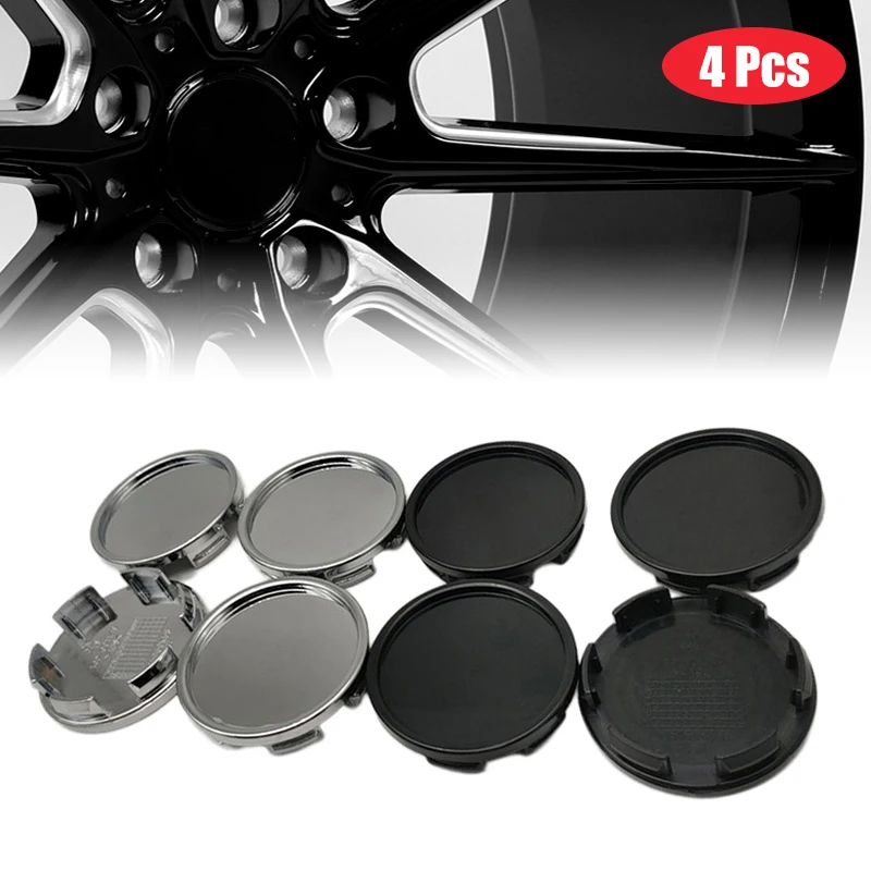 4PCS-lot-58MM-ABS-Blank-Wheel-Center-Cap-Hub-Cover-Car-Wheel-Tire-Rims ...