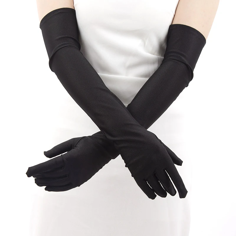1-Pair-Sexy-Gloves-Classic-Women-Black-Evening-Party-Prom-Gloves-Opera ...