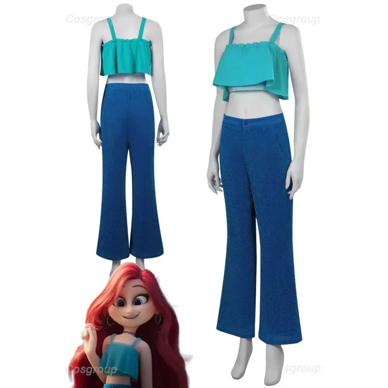 Chelsea-Cosplay-Women-Costume-Cartoon-Movie-Ruby-Gillman-Roleplay ...