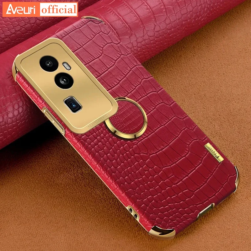 Luxury-PU-Leather-Case-For-OPPO-Reno-10-9-Pro-Plus-Reno10-Reno9-5G-Back ...