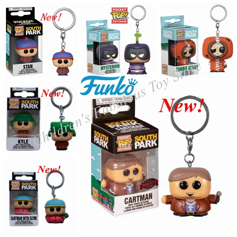 Nieuwe-Funko-Pocket-Sleutelhanger-Zuid-Park-Sleutelhangers-Zombie-Kenny ...