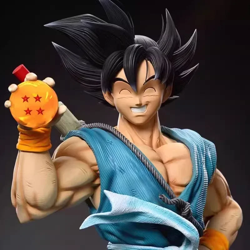 Dragon-Ball-41cm-Anime-Dbz-Son-Goku-Statue-Figure-With-4star-Crystal ...