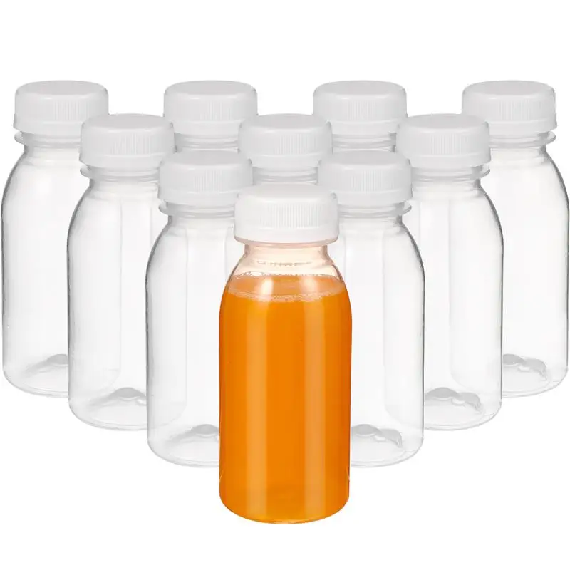 10pcs-250-250-300-350ml-Transparent-Water-Bottle-Plastic-Juice-Bottle ...