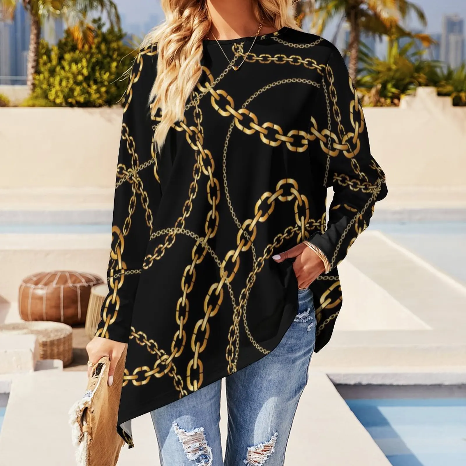 Gold Chain Shirt
