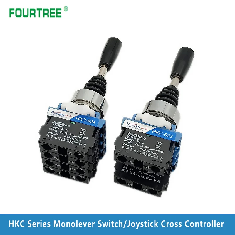 1PCS-HKC-22mm-Joystick-Switch-Momentary-Monolever-Cross-Rocker-Master ...