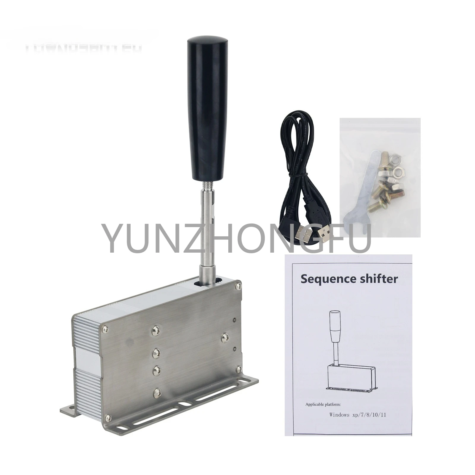 USB-Sequential-Shifter-PC-Gearshifter-Handbrake-for-Logitech-G25-G27 ...