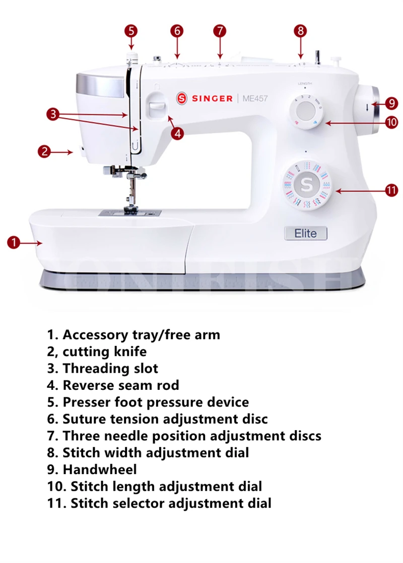 Singer 8 Stitch Sewing Machine