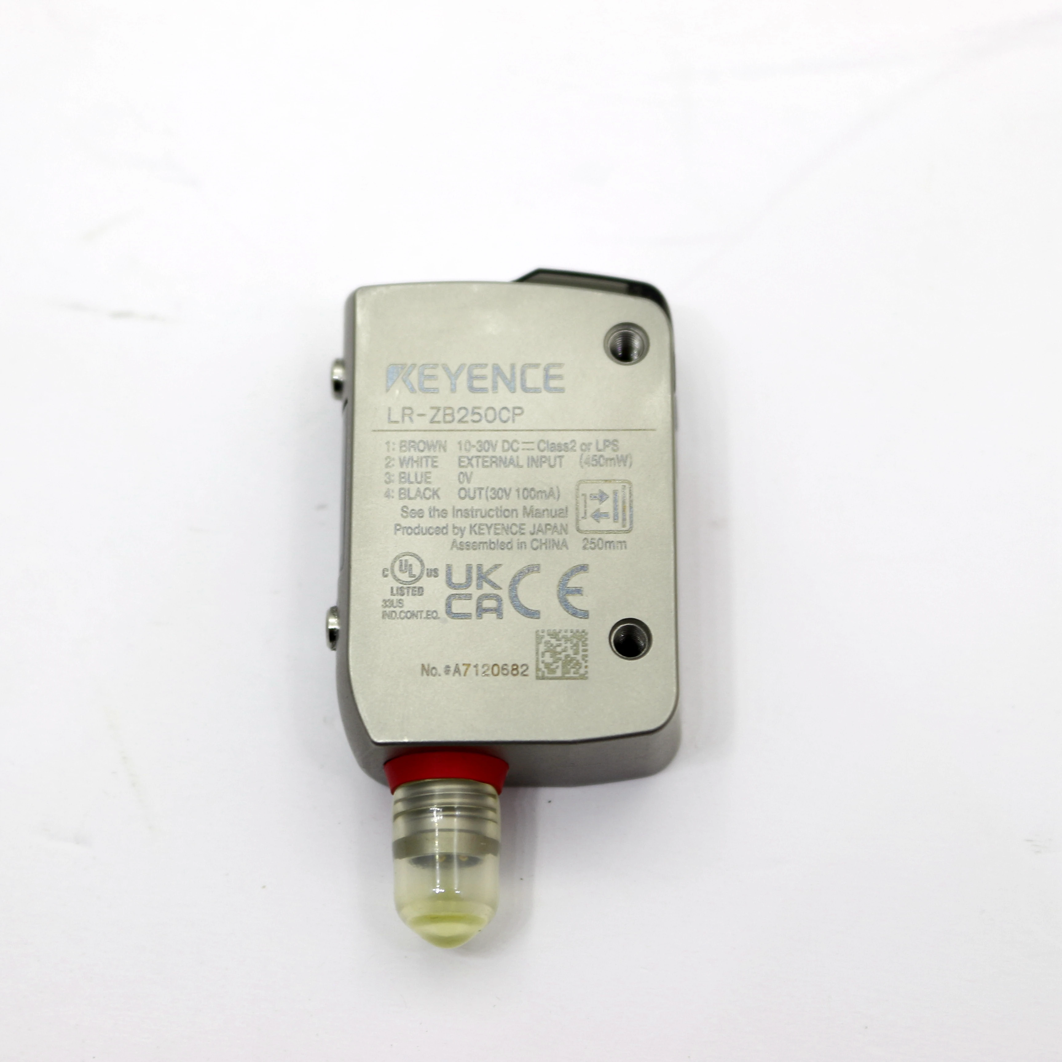 Keyence-LR-ZB250CP-Sensor-Laser-Interruptor-Fotoel-trico-Deslocamento ...