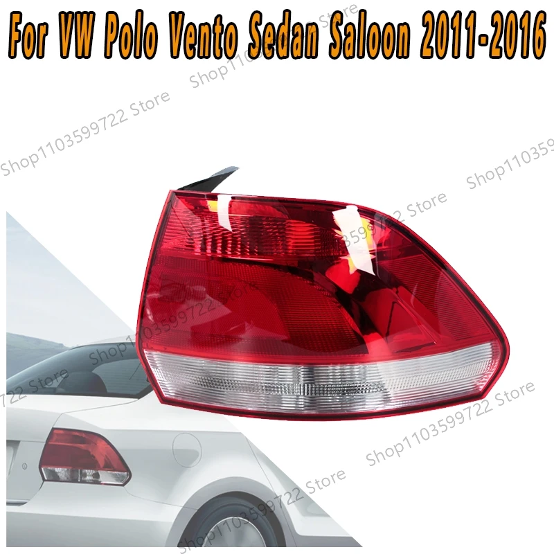 For VW Polo Vento Sedan Saloon 2011 2012 2013 2014 2015 2016 Taillight ...