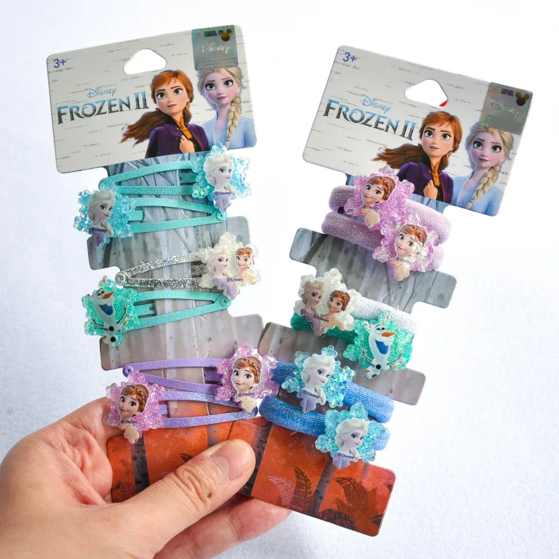 Disney-Frozen-Princess-Elsa-Hair-Clips-Hair-Rings-Cute-Cartoon-Hair ...