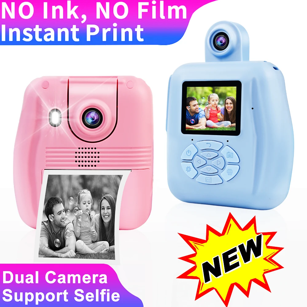 Upgrade-Kid-Digital-Camera-Instant-Printing-for-Kids-Thermal-Print ...
