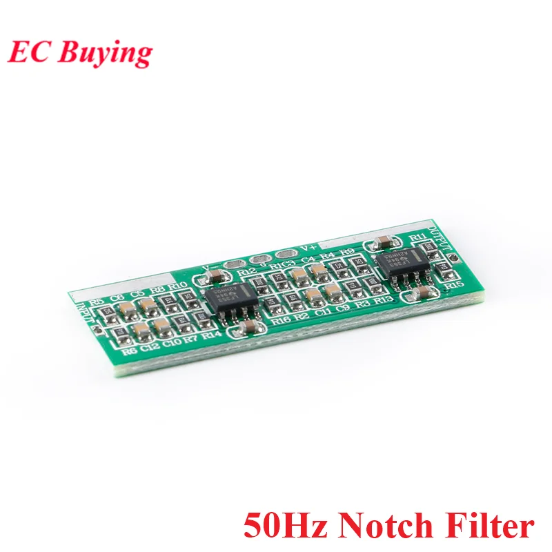 50Hz Notch Filter High Q Value Notch Filter Module Signal Conditioning ...