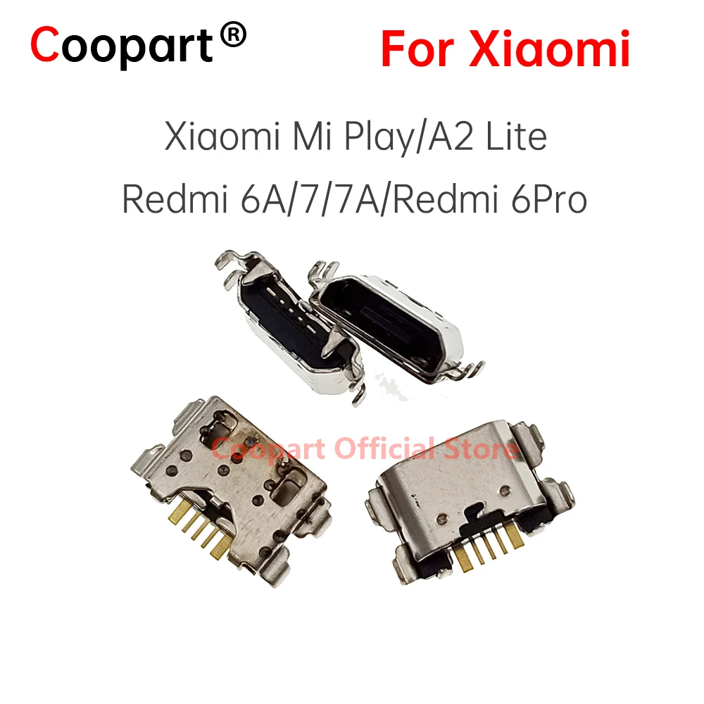5-100Pcs-USB-Charger-Socket-Jack-Port-Plug-For-Xiaomi-Mi-Play-A2-Lite ...