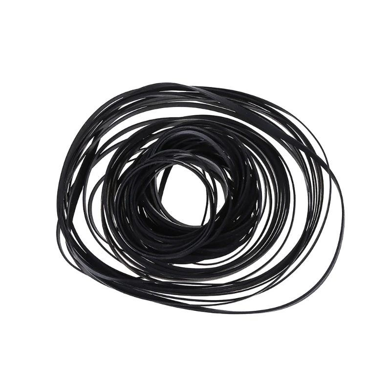 100PCS-Mix-Size-Flat-Belts-3mm-Rubber-Belts-Cassette-Tape-Belt-40-135mm ...