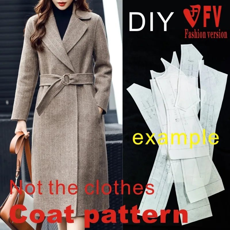 Long-coat-pattern-ladies-double-sided-cashmere-coat-1-1-garment-sewing ...