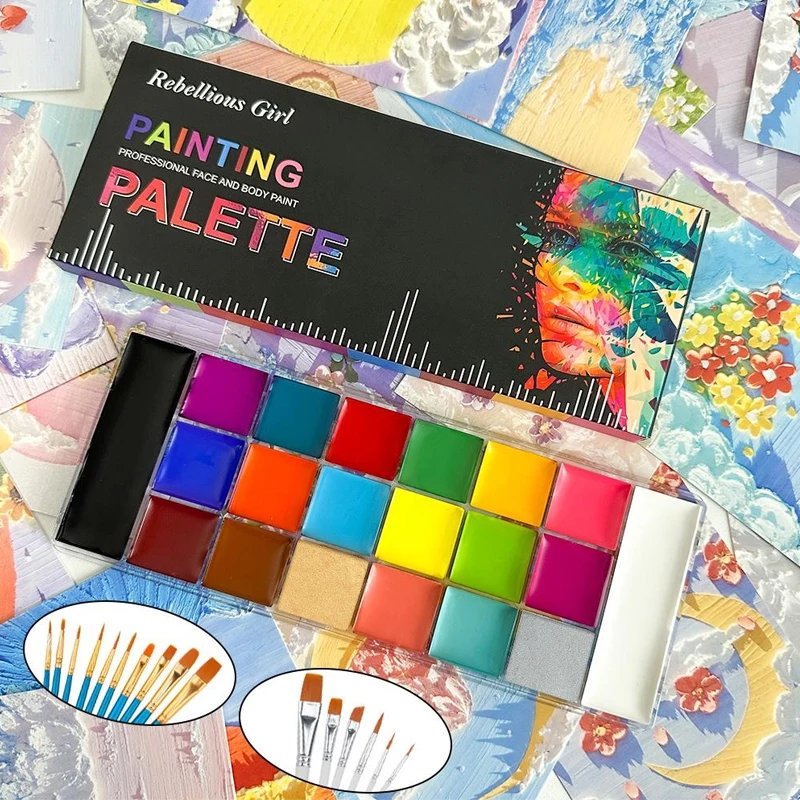 20-Color-Sfx-Children-s-Adult-Painting-Set-Halloween-Party-Makeup-Fancy ...