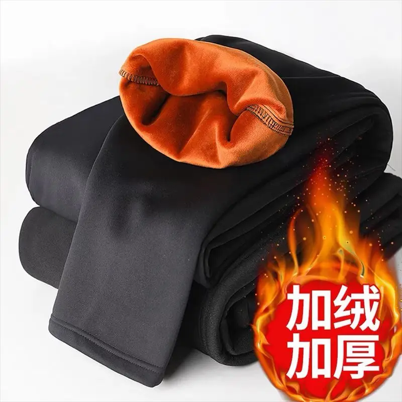 Winter Men Thermal Underwear Bottoms Male Leggings Thermos Pants Warm ...