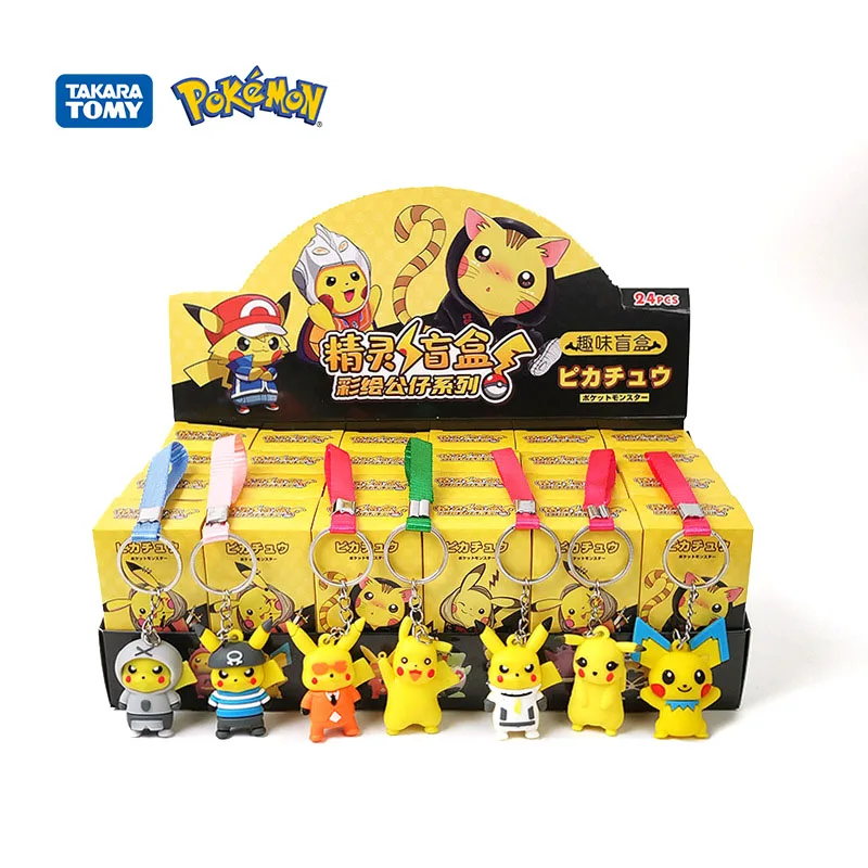 Original-Pokemon-Blind-Box-Random-Anime-Action-Figures-Pikachu-Keychain ...