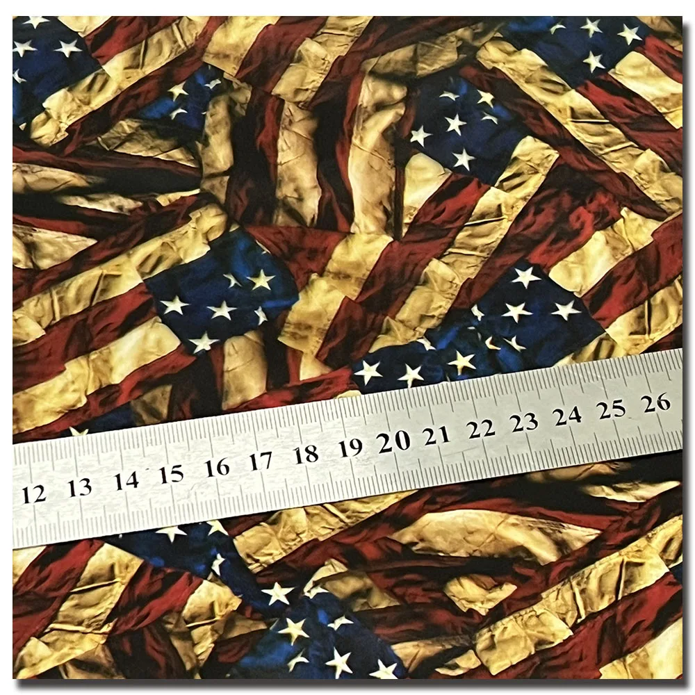 20M Length Hydro Dipping Films 50CM Width Retro American Flag Water ...