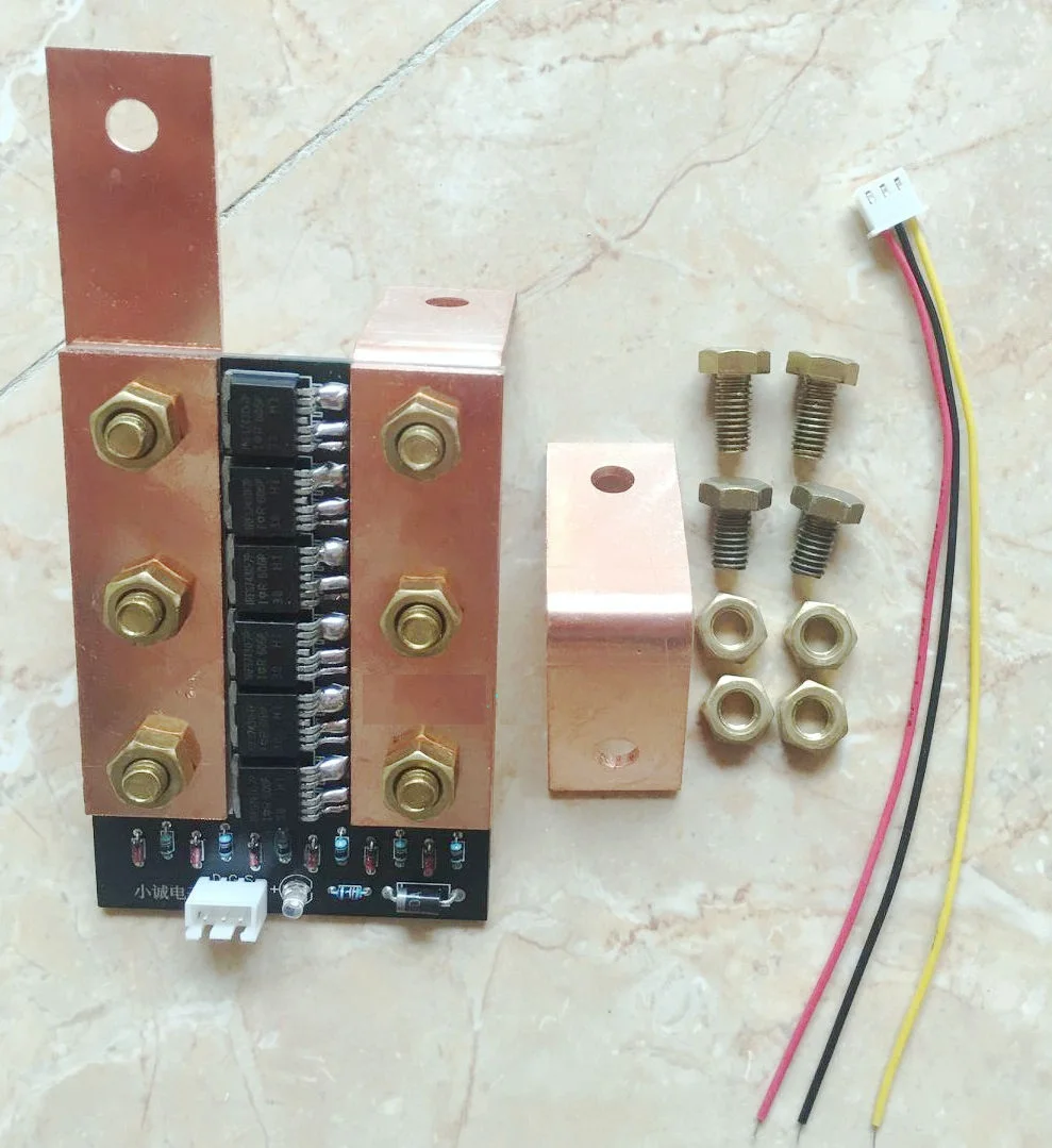 Energy-storage-spot-welder-power-board-MOS-board-welded-12-pcs-24-MOS ...