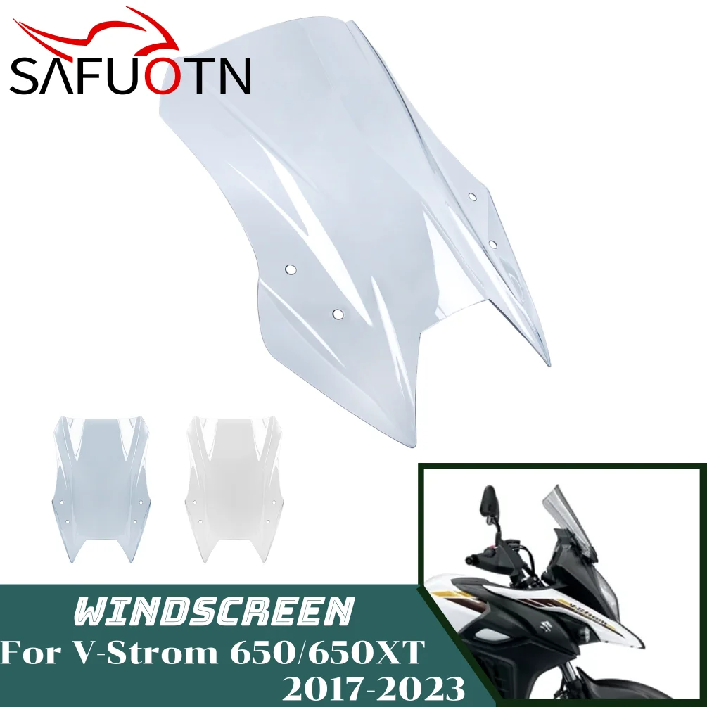 DL650XT-DL650-Windshield-Windscreen-for-Suzuki-V-Strom-650-XT-2017-2023 ...