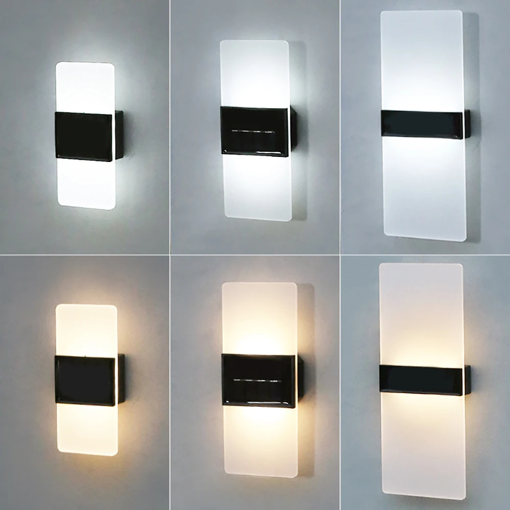 LED Solar Wall Lights 5W Outdoor Waterproof Security LED Lighting Pure ...