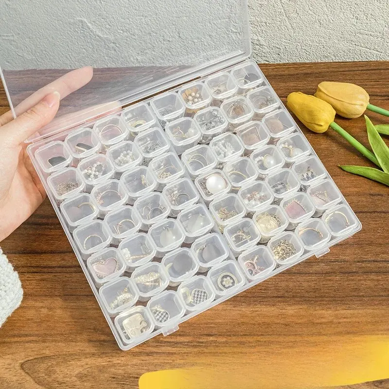 Portable-Transparent-Jewelry-Box-Earring-Necklace-Storage-Box-Small ...