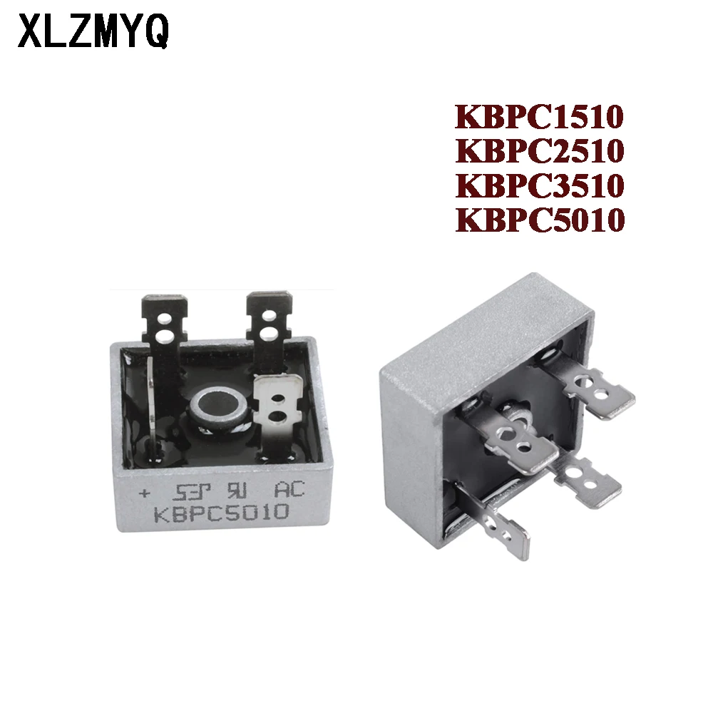 50PCS/Box Diode Bridge KBPC5010 KBPC3510 KBPC2510 KBPC1510 50A 35A 25A ...