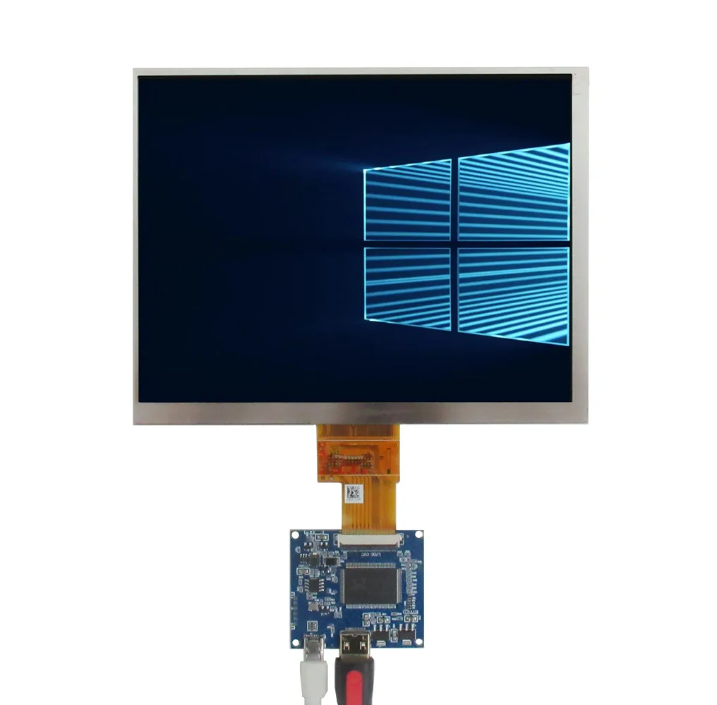 8-Inch-1024-768-IPS-LCD-Screen-Display-And-Driver-Control-Board-Mini ...