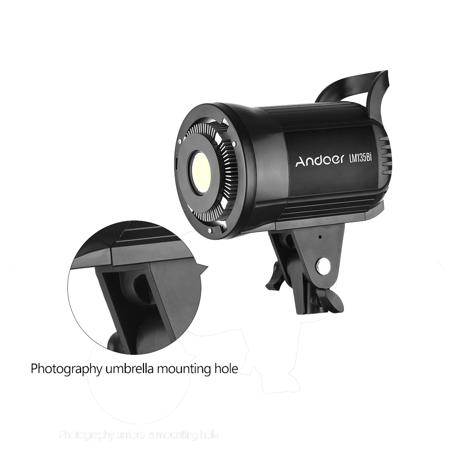 2800-5600k-andoer-lm135bi-135w-LED-F-ll-licht-Studio-Video-licht-Bowens-montieren ...