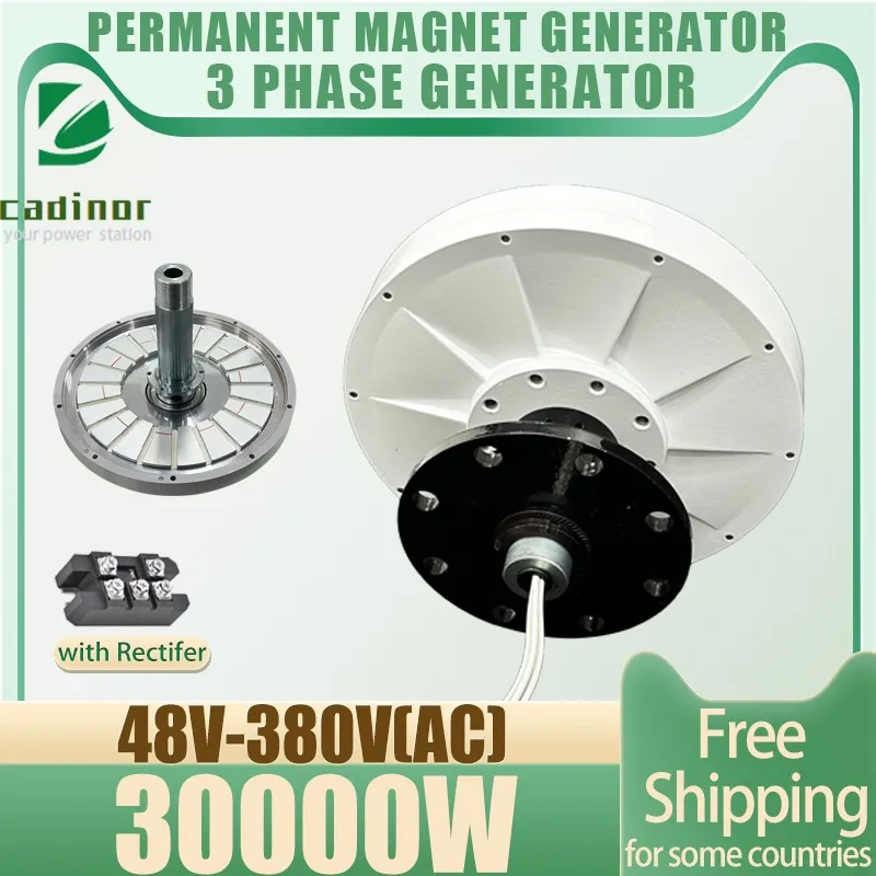 Rare-Earth-Permanent-Magnet-Generator-Low-Star-Speed-Coreless-Alta ...