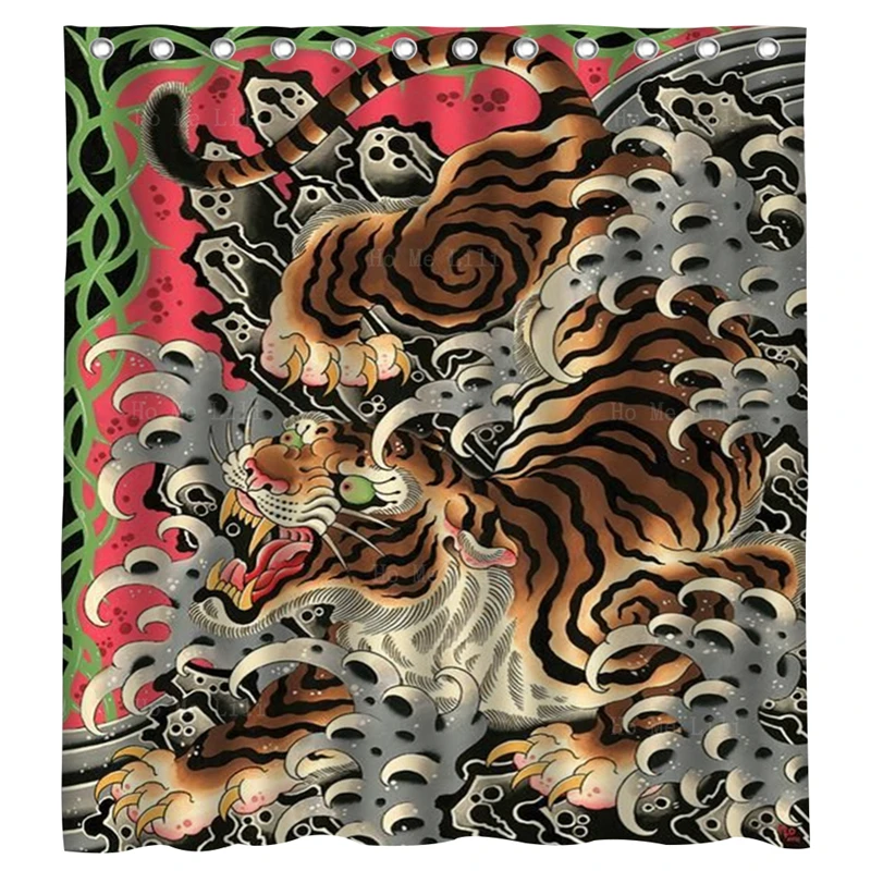 Tiger Tattoo Traditional Japanese