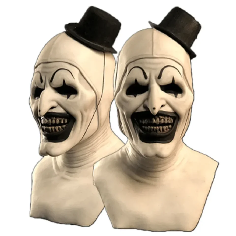 Scary Halloween Masks Terrifier 3 Terrifier Art The Clown Costume Set ...