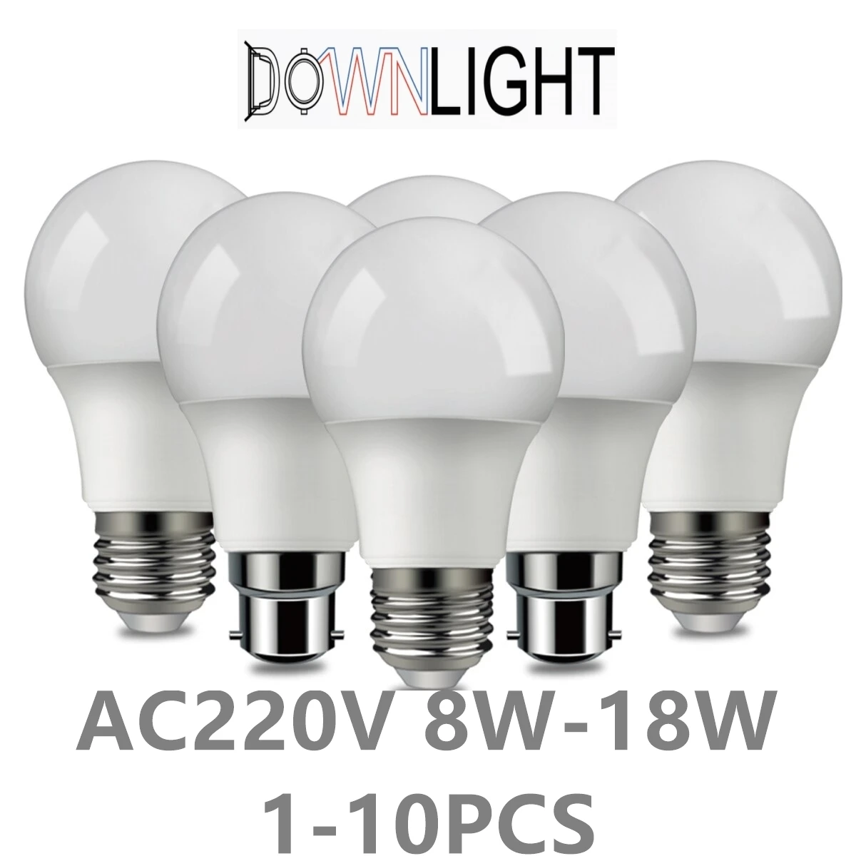 Bombilla-LED-de-alta-potencia-casquillo-de-220V-8W-18W-E27-B22-luz ...