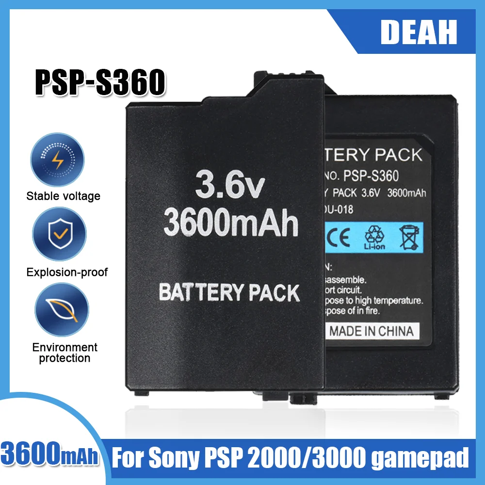 PSP-S360-de-bater-a-recargable-de-litio-para-Sony-PSP2000-PSP3000-PSP-3 ...