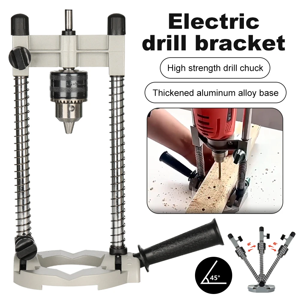 Precision Drill Holder Pipe Drill Holder Stand Drilling Guide 45 65 75 ...