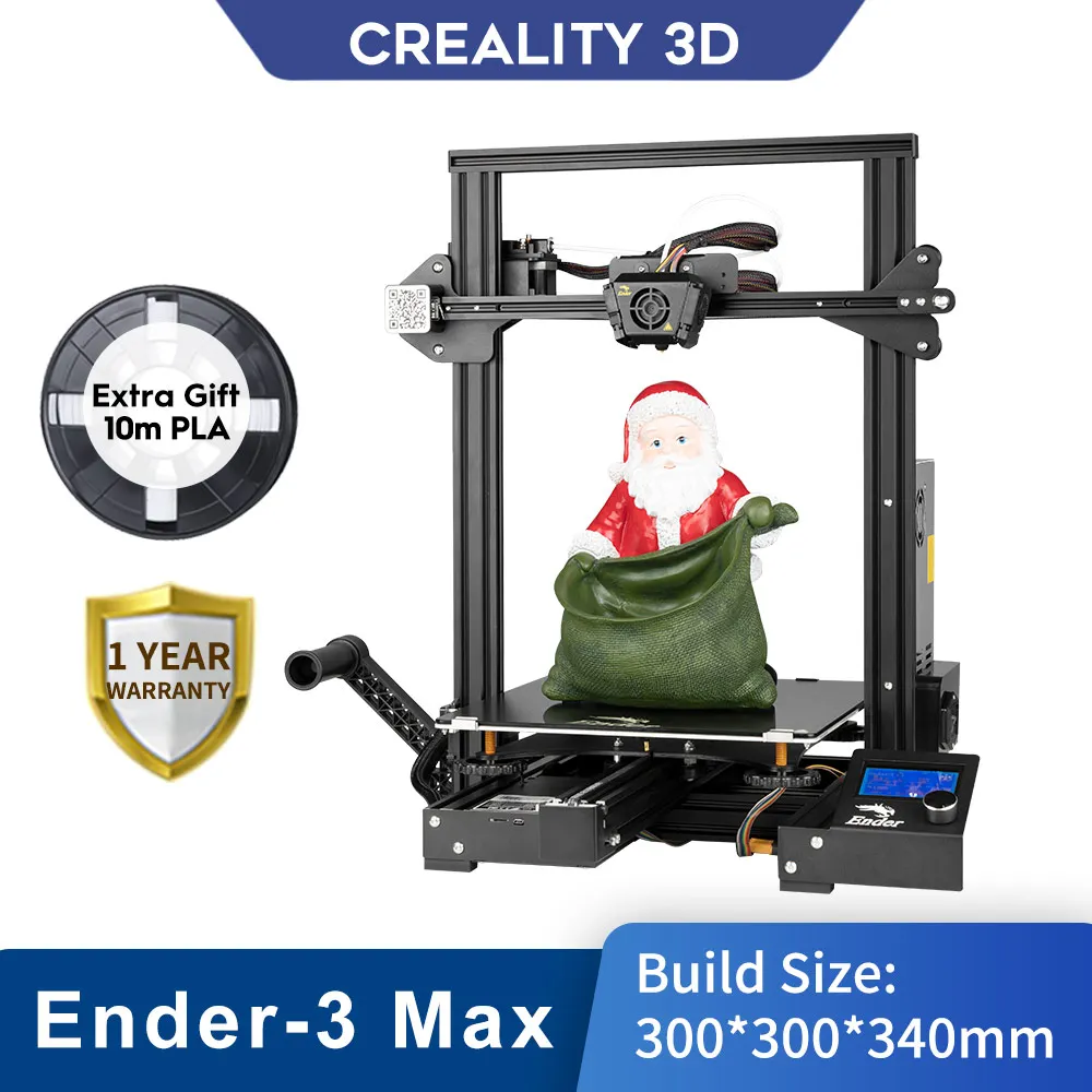 CREALITY-Ender-3-MAX-3D-Printer-with-Silent-TMC2208-Stepper-Drivers ...
