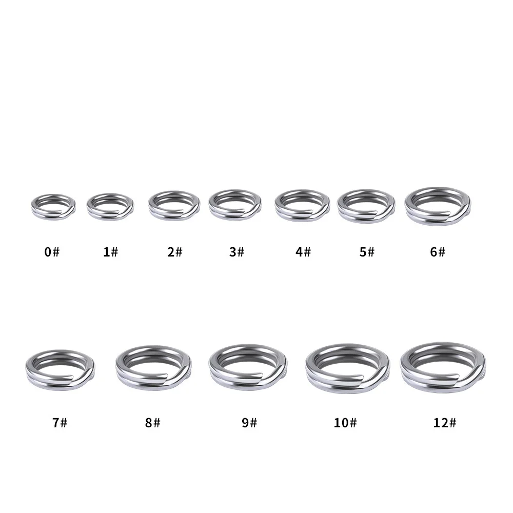 Stainless-Steel-Split-Ring-Fishing-Double-Oval-Split-Ring-Solid-Ring-Accessories-For-Fishing ...