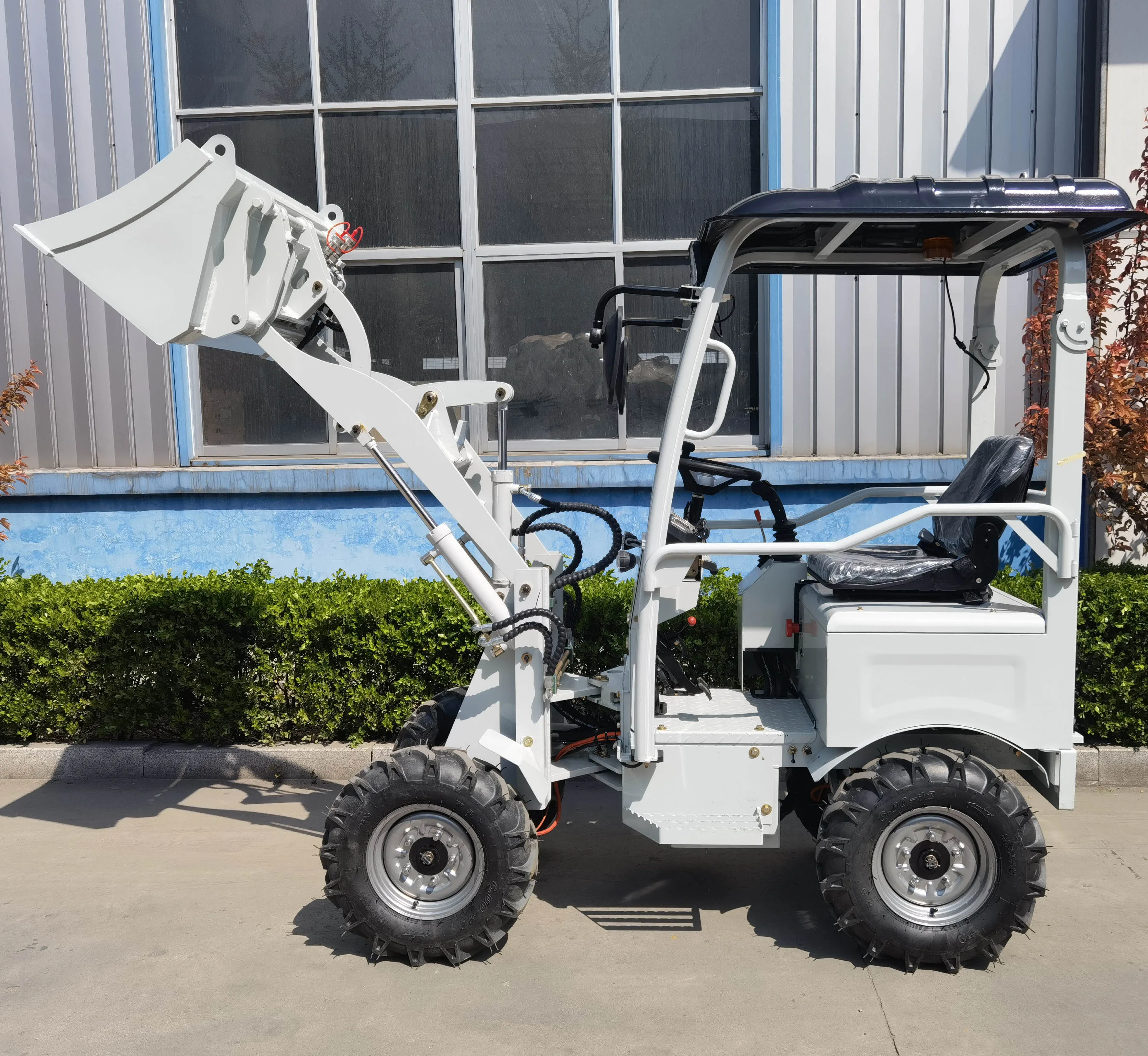 Ront End Electric Micro Small Mini Wheel Loaders Household Forklift ...