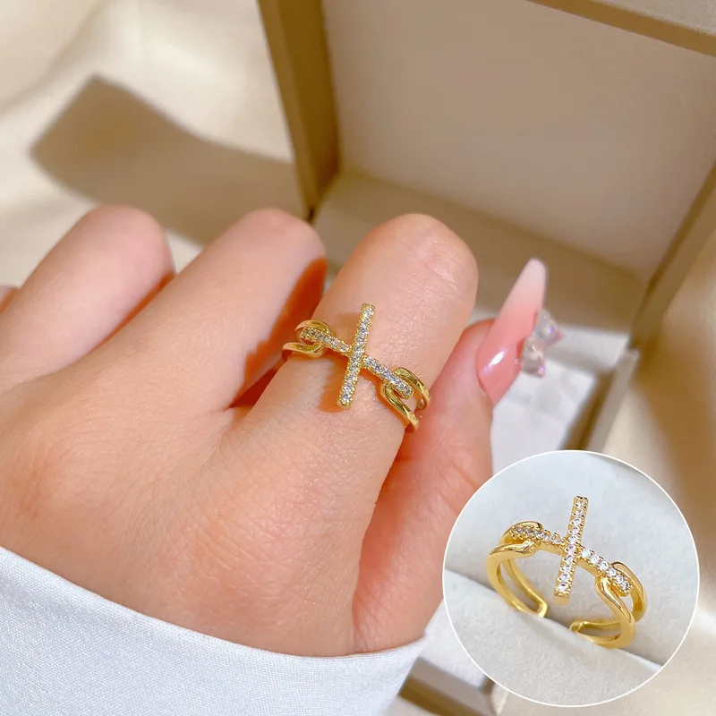 Wedding Rings And Cross