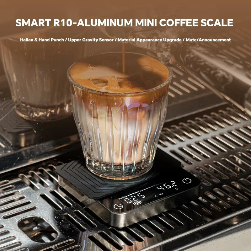 High-Precision-Electronic-Coffee-Scale-Rechargeable-Espresso-Hand-Punch ...