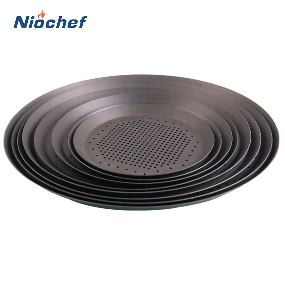 Aluminum-Hole-Pizza-Pan-BBQ-Grill-Pan-Pizza-Oven-Tray-Shallow-Round ...
