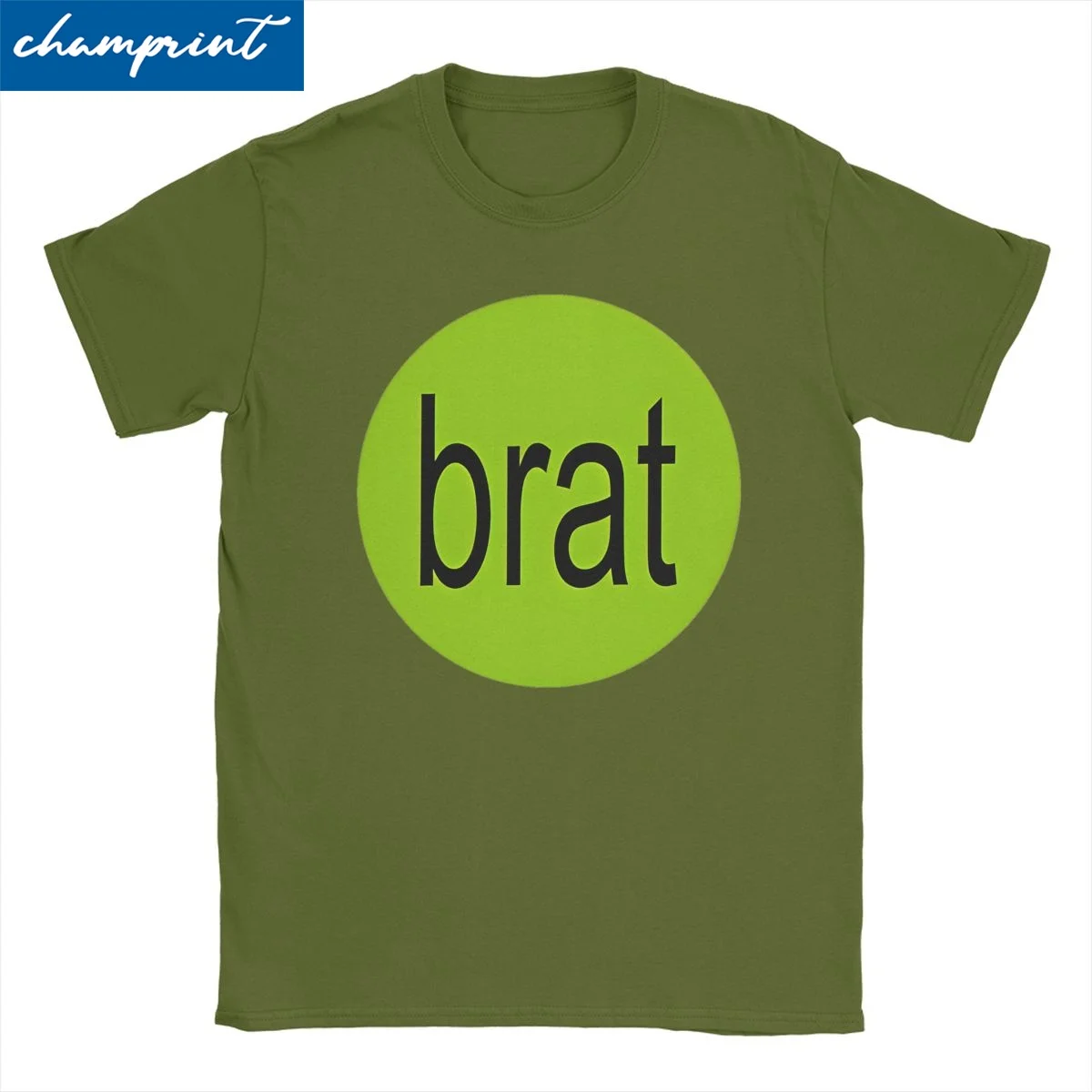 Hyperpop-Brat-Circle-T-Shirt-for-Men-Women-Cotton-Novelty-T-Shirts ...