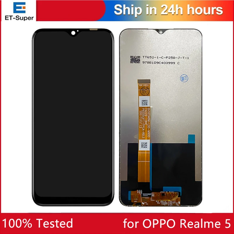 100% Tested New Lcd For Oppo Realme 5 Rmx1911 Rmx1919 Rmx1927 Display ...