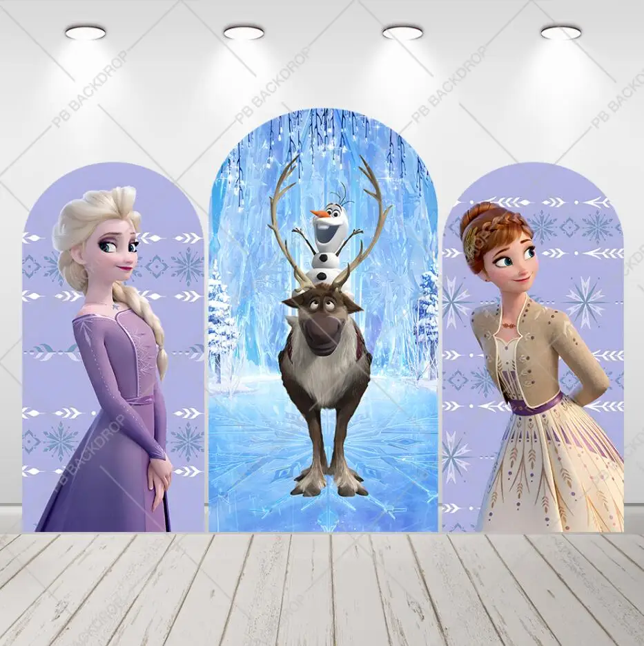 Fondo-de-arco-de-fiesta-de-cumplea-os-para-fotograf-a-tel-n-de-Frozen ...