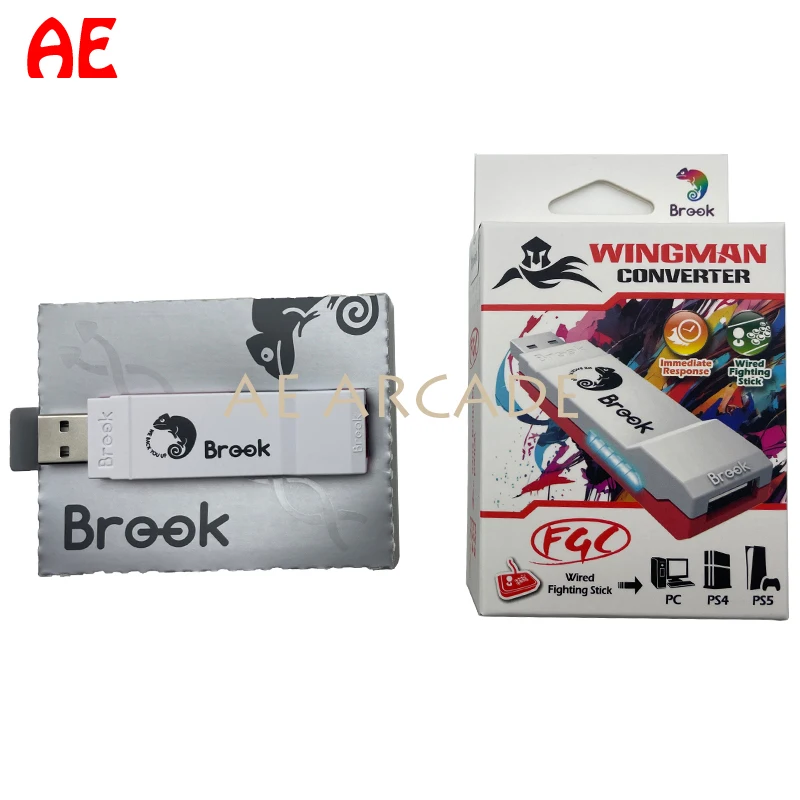 Brook-Wingman-FGC-convertidor-con-cable-Arcade-Fight-Stick-Hitbox ...