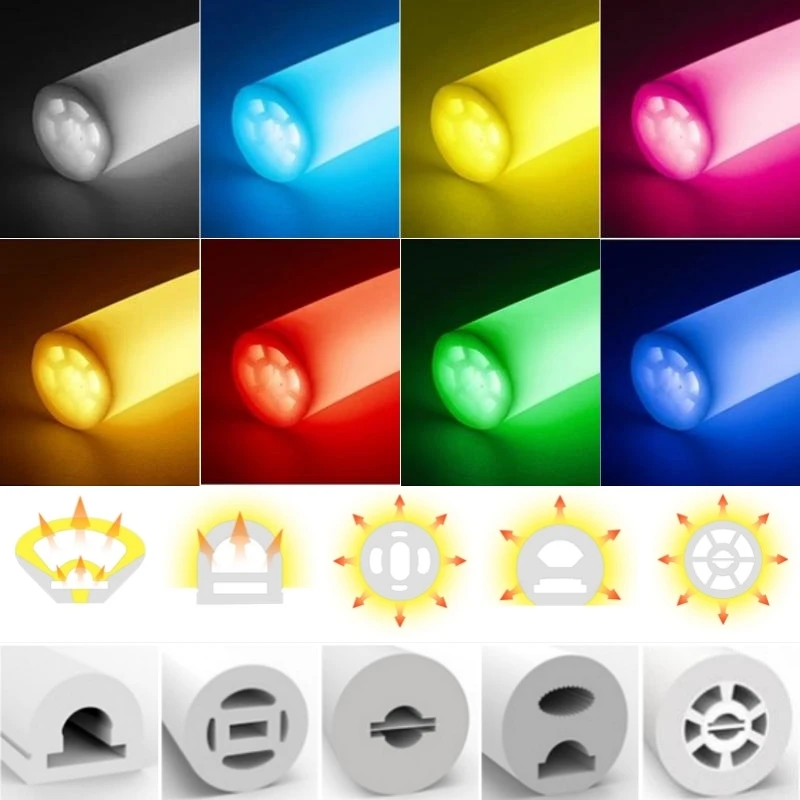 Tubo-de-ne-n-LED-redondo-brillante-l-mpara-de-cuerda-de-silicona ...